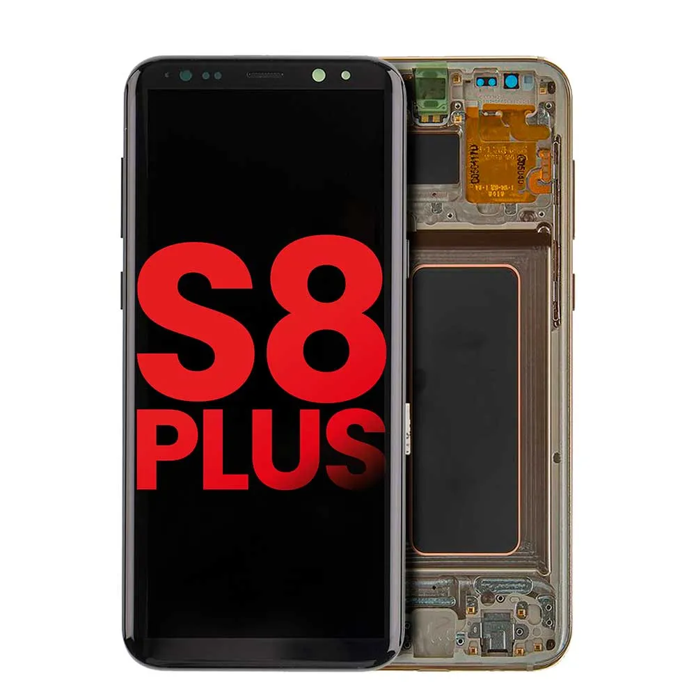 Mobile Phone LCD OLED Assembly With Frame Compatible For Samsung Galaxy ...